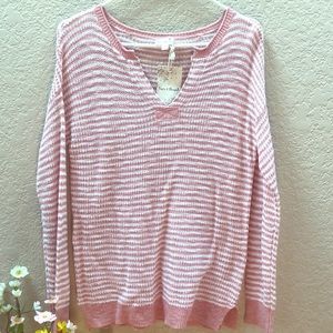 Hem & Thread | Sweaters | Hem Thread Striped Knit Sweater | Poshmark